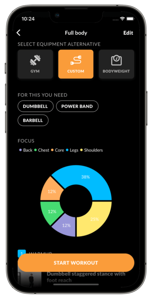Trion | The smartest fitness app