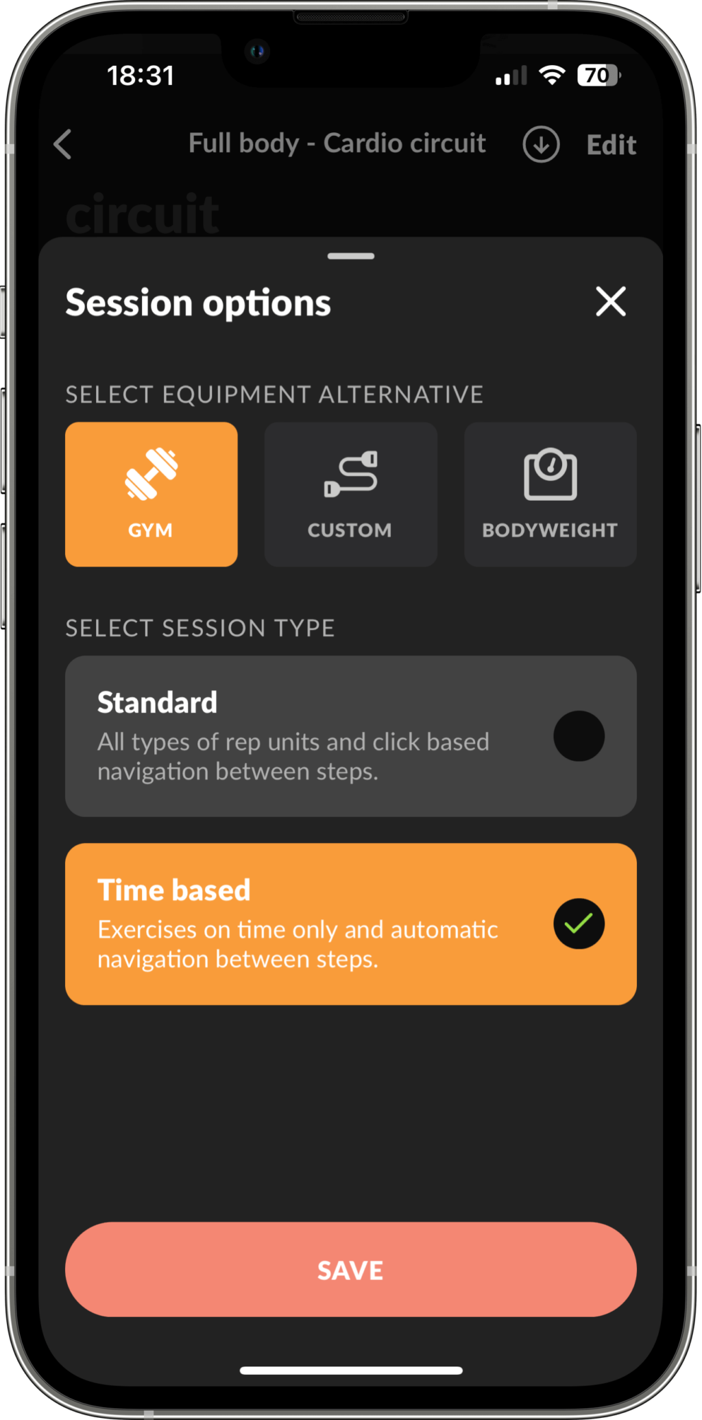 Trion | The smartest fitness app